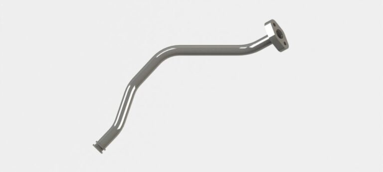 Caterpillar 3406E Oil Drain Back Tube OEM: 1375636