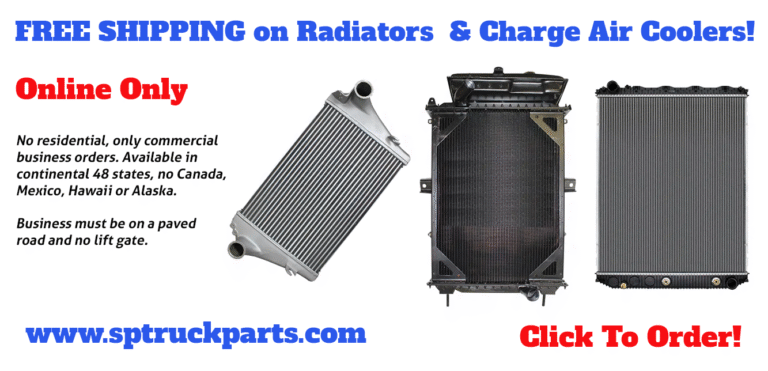 Semi-Truck Charge Air Coolers WIth Free Shipping! | SouthPOINTE Radiator