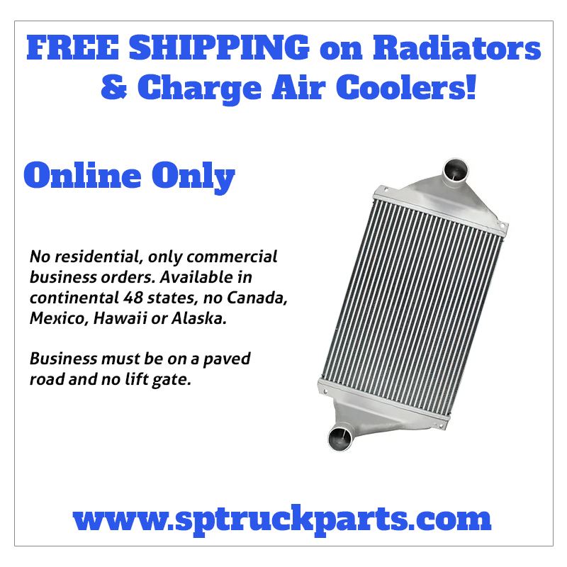 Semi-Truck Charge Air Coolers With Free Shipping! | SouthPOINTE Radiator